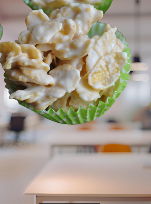 Cornflake Cakes With Golden Syrup | FoodnDrink